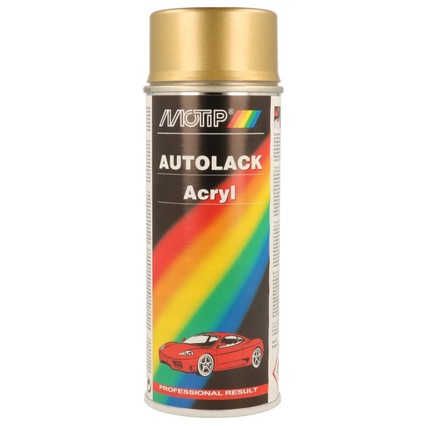 Peinture aérosol FORD Solar Gold Met 1979-1984 (Code H) - Bleu Distri