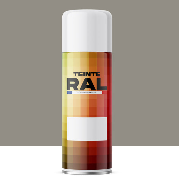 Peinture aérosol RAL 7030 - Gris pierre satiné 400ml - Bleu Distri